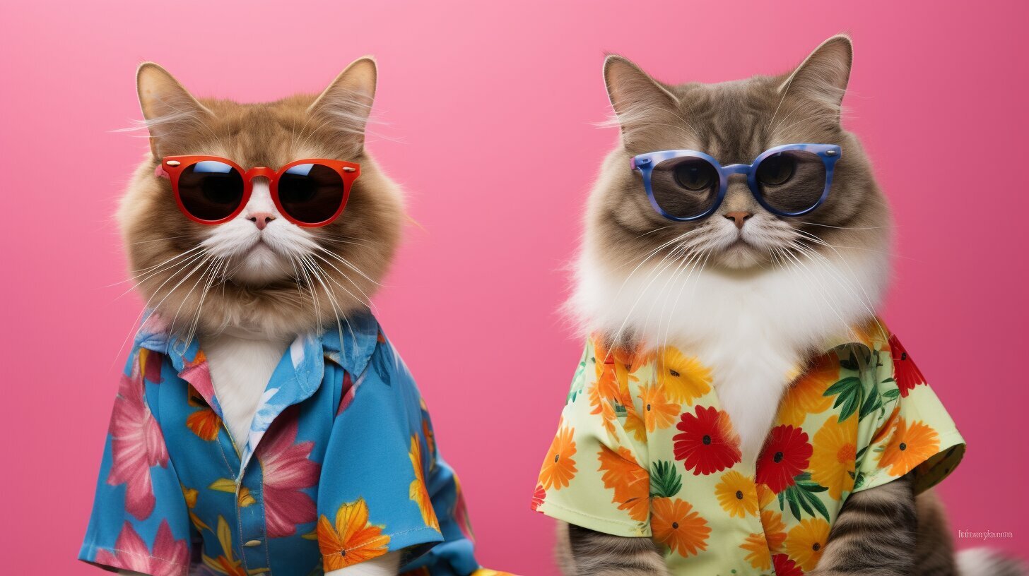 Les tendances en matière de vêtements pour chats pour l'été 2023