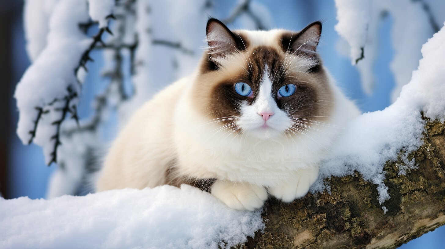 Découvrez l'étonnante beauté du chat Snowshoe
